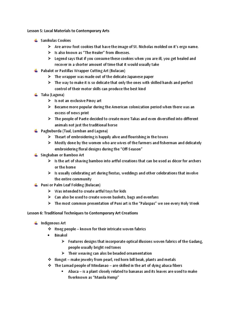 Contemporary Arts | PDF | Paintings | Printmaking