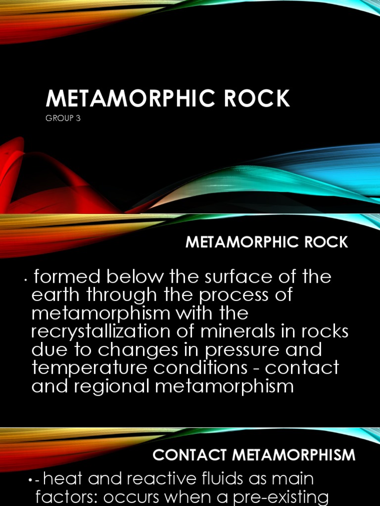 Metamorphic Rocks | PDF