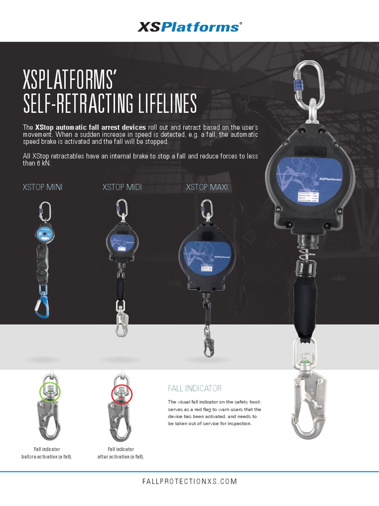XSPlatforms Leaflet Self Retracting Lifelines | PDF | Equipment ...
