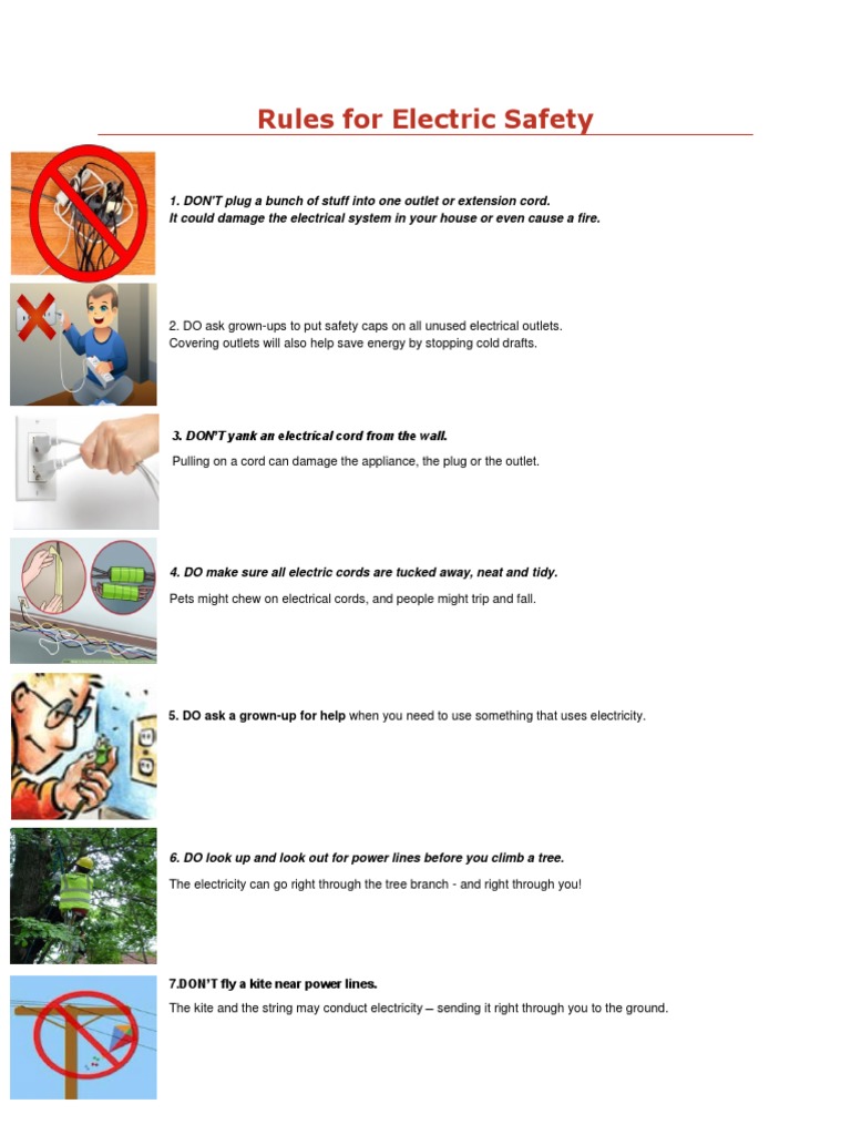 Electrical Safety Rules