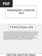 Latar Belakang Perjanjian London 1824 | PDF