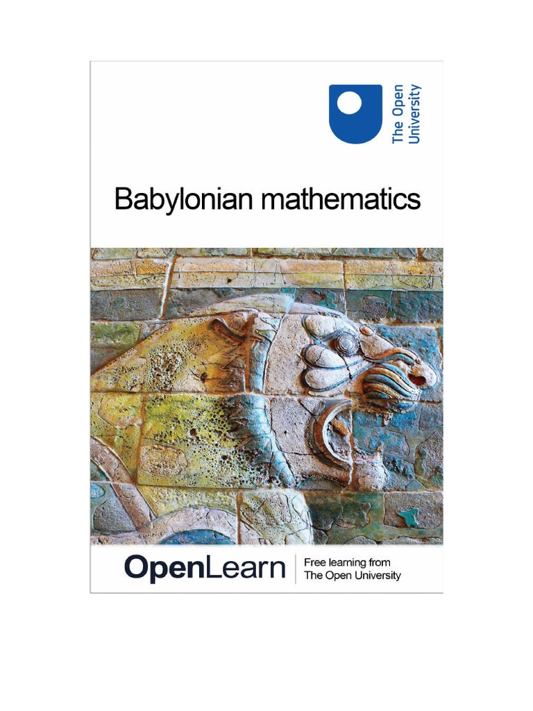Babylonian Mathematics | PDF | Cuneiform | Teaching Mathematics