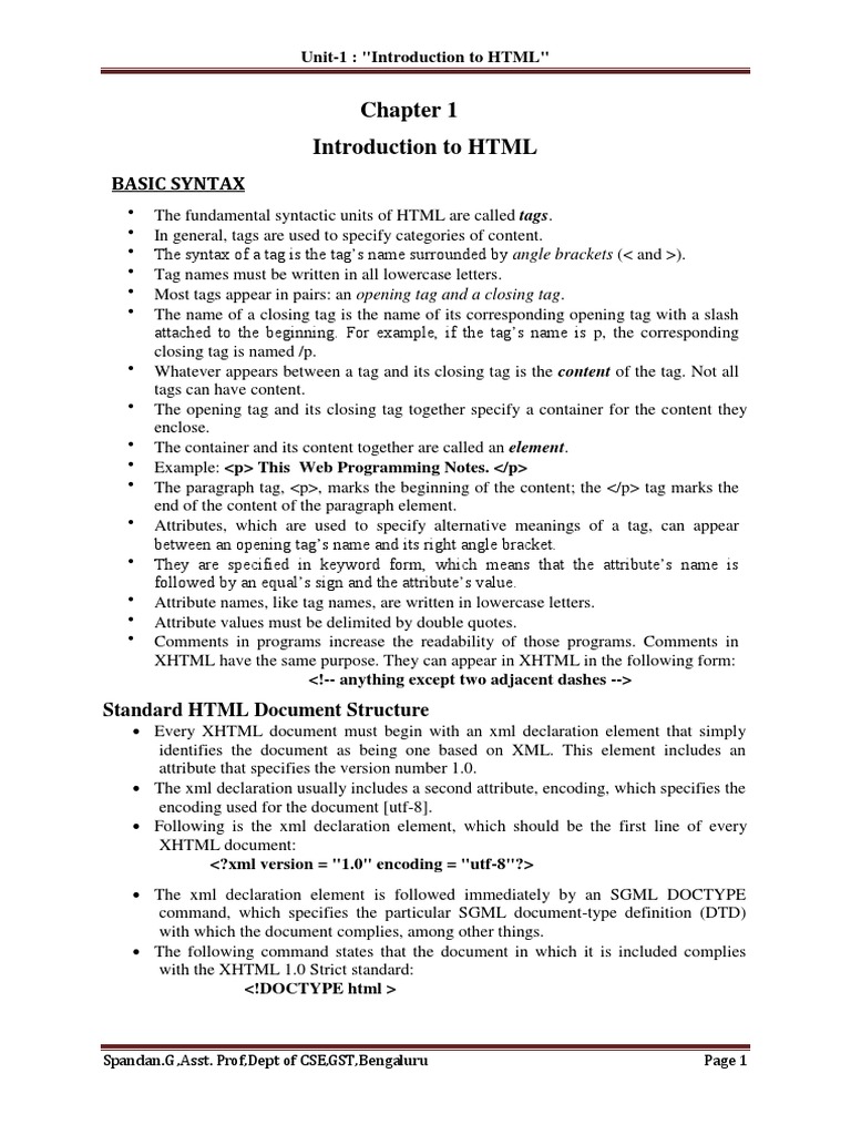 Web Technologies | PDF | Html Element | Hypertext Transfer Protocol