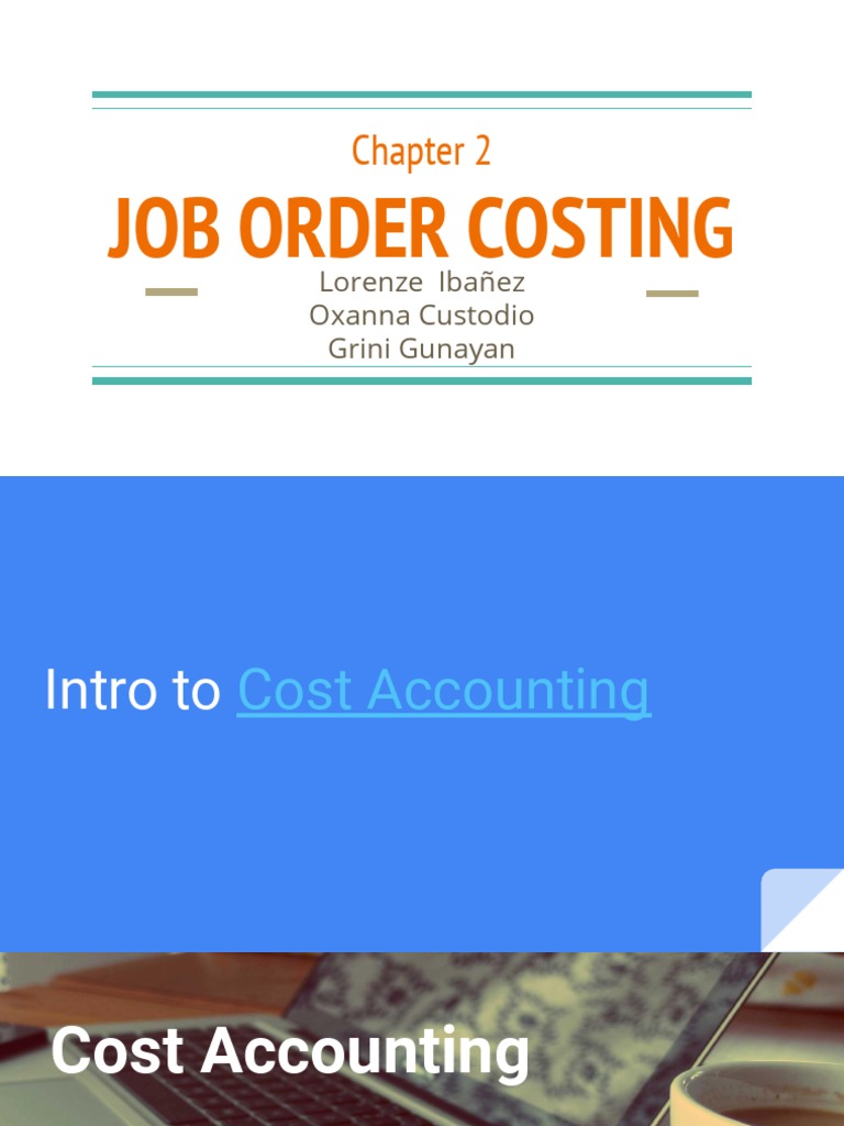 Chapter 2 Job Order Costing | PDF | Knife | Cost Of Goods Sold
