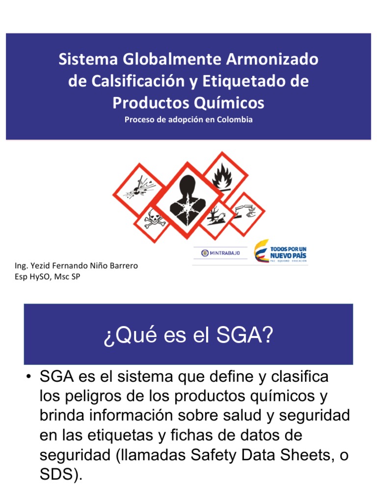 Que Es Sga | PDF | Pesticida | Alimentos