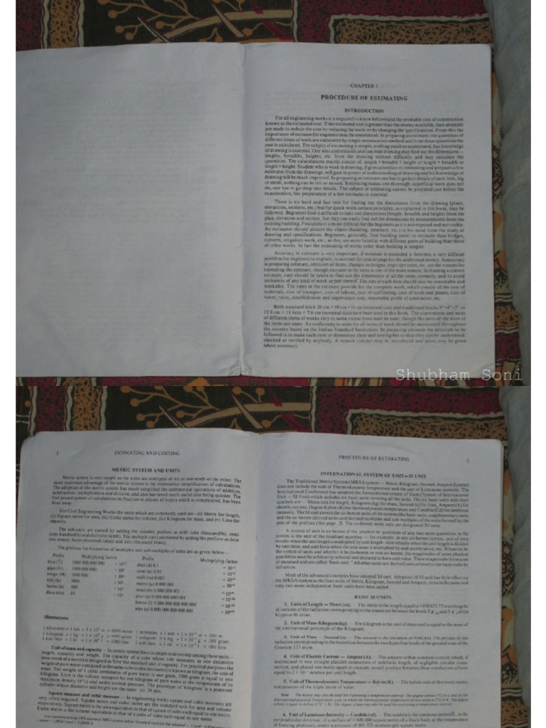 Estimation And Costing Textbook By BN Dutta PDF PDF