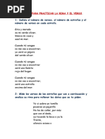 Cuarteto y Cuarteta: Definición y Ejemplos | PDF | Rima | Poesía