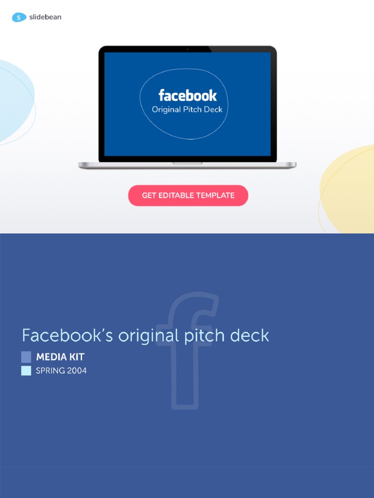 Facebook Pitch Deck PDF | PDF