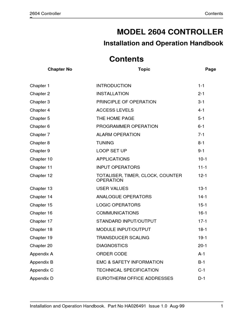 2604 Controller Install Guide | PDF | Electrical Connector | Power Supply