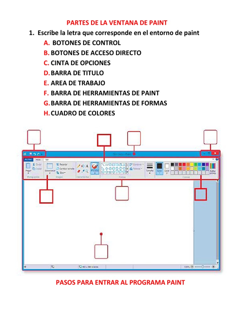 Partes de Paint | PDF