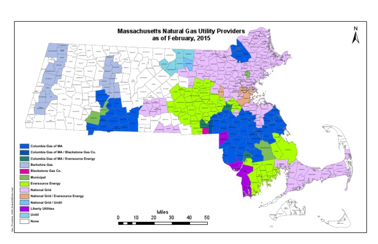 Massachusetts Gas Utility Providers List | PDF | New England