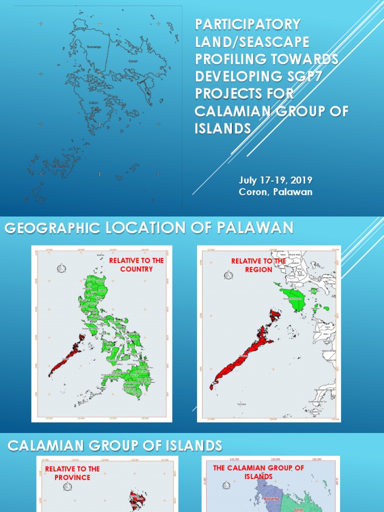 Calamianes Group of Islands Maps | PDF | Tropical Cyclone Seasons ...