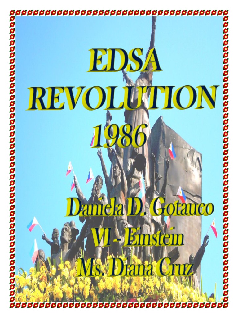 Edsa Revolution 1986 | PDF