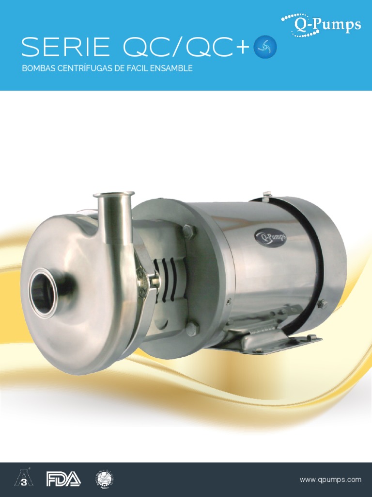 Q Pumps Series QC | PDF | Agua | Química