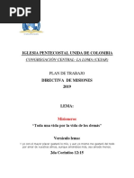 Acta Modelo Ipuc Terminado | PDF | Oración | Comportamiento religioso y experiencia