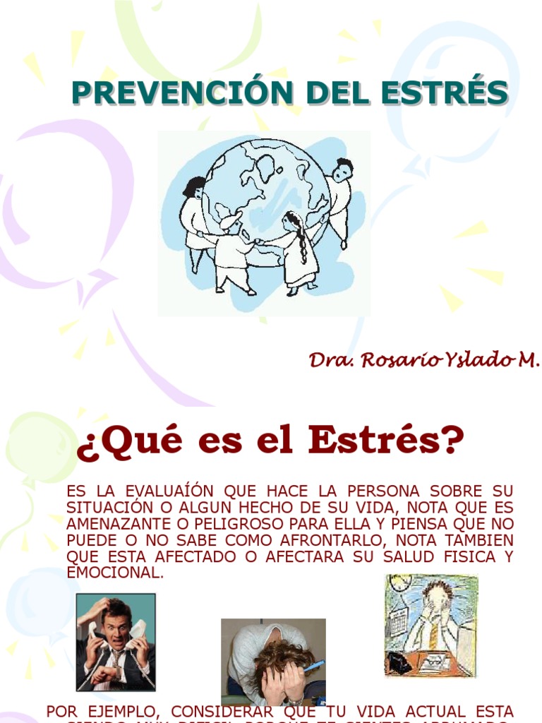 Estrategias para Prevenir el Estrés | PDF | Estrés (biología) | Sicología