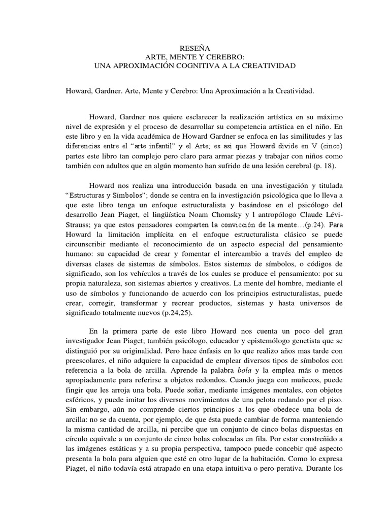 Reseña-Jennifer Mantilla-326850-NRC-15154 | PDF | Noam Chomsky | Mente