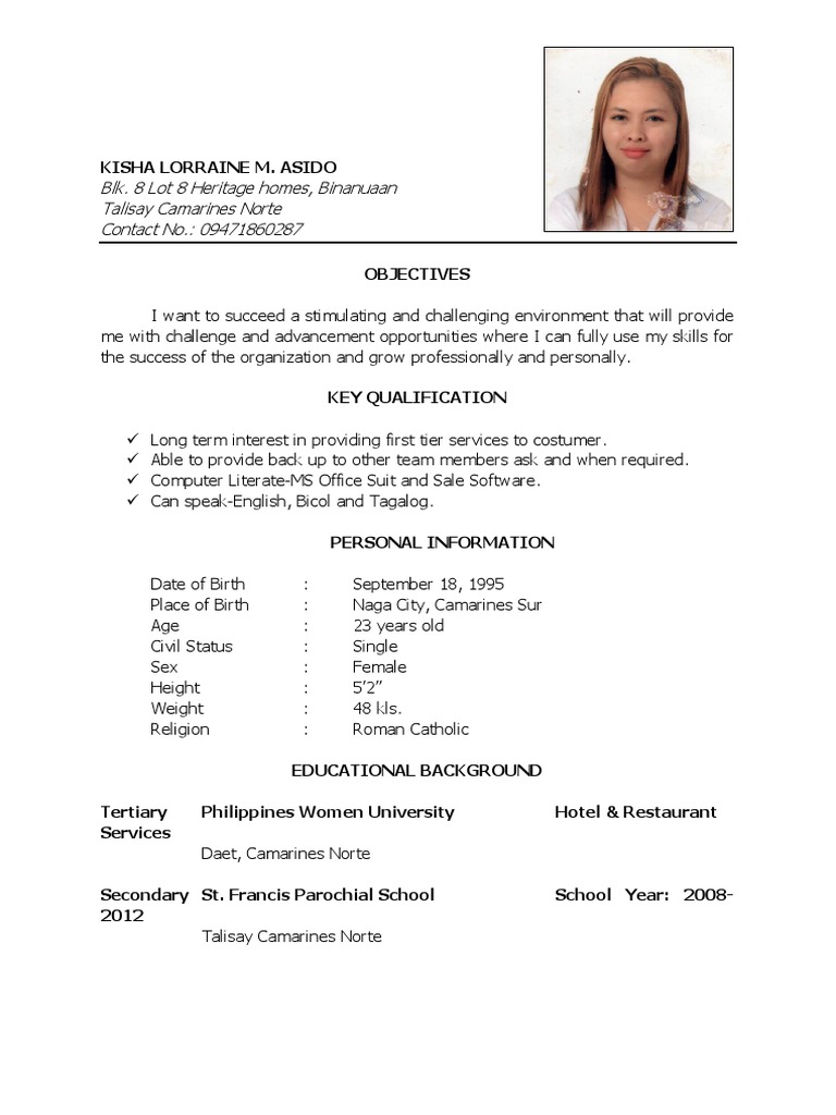 Kisha Lorraine M Resume | PDF