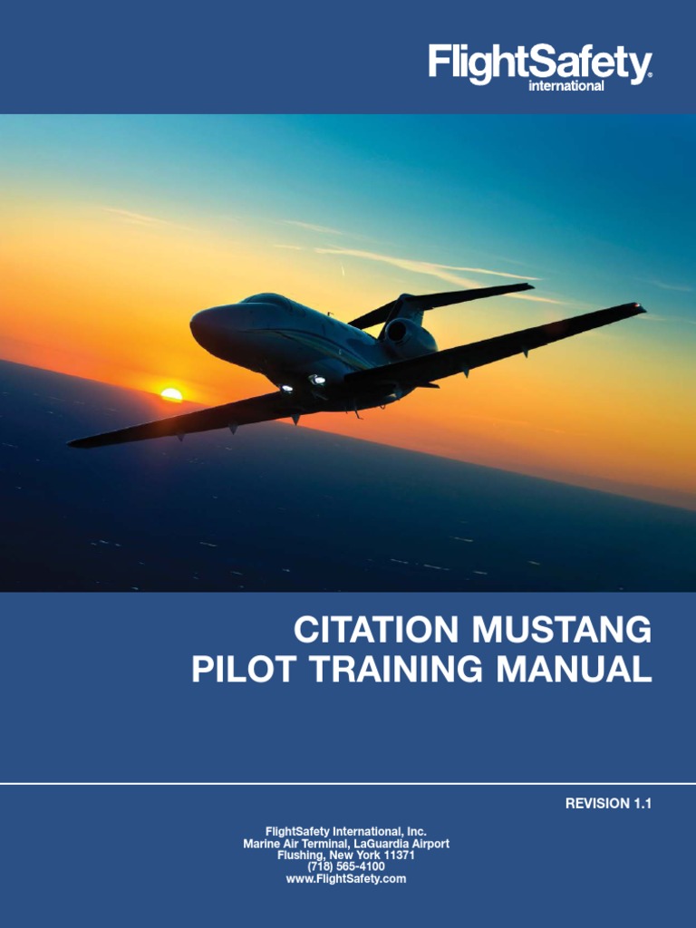 Citation Mustang Pilot Training Manual | PDF | Door | Empennage