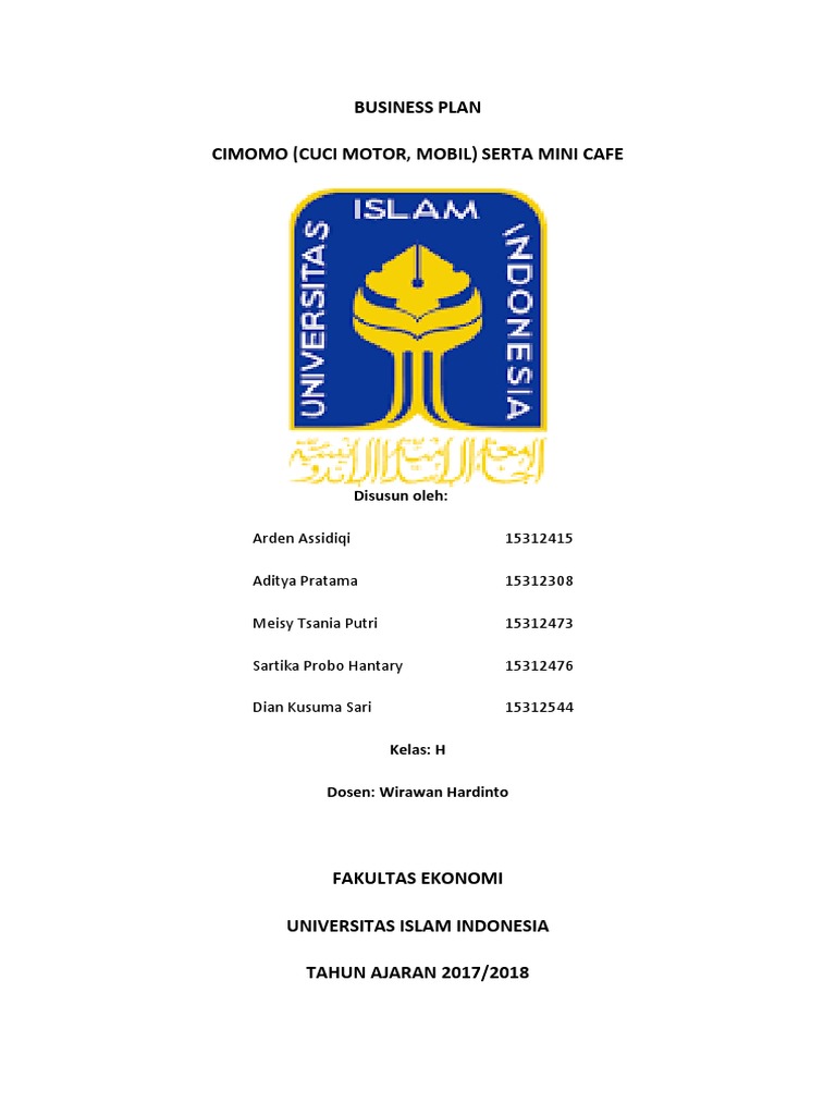 Business Plan Cimomo Fixxxx | PDF