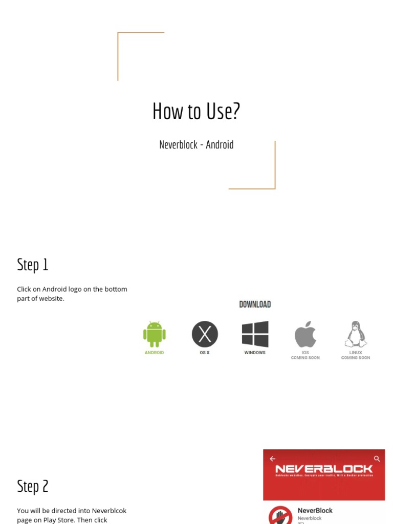Tutorial Neverblock Android | PDF