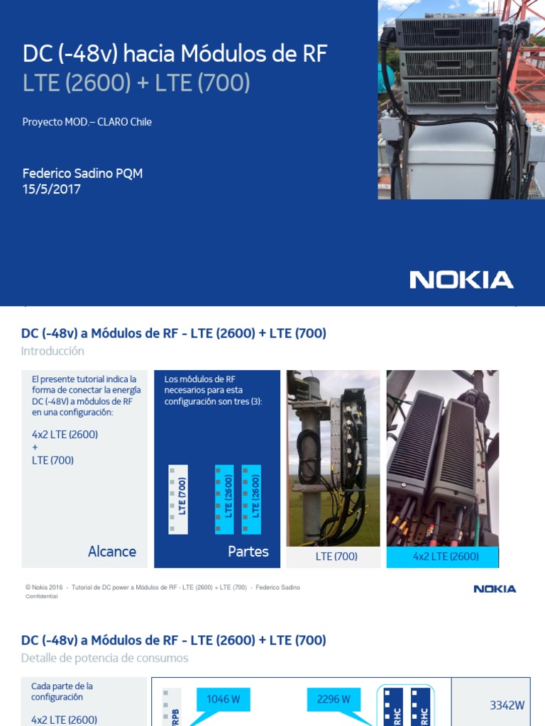 Conexion Power Dc A Modulos De Rf Pdf Pdf Ingenieria Eléctrica
