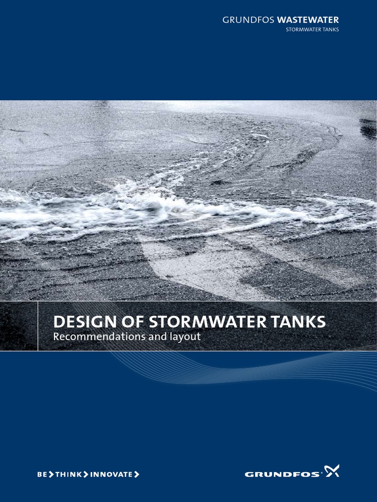 Stormwater Tank Design Guidelines | PDF | Storm Drain | Stormwater
