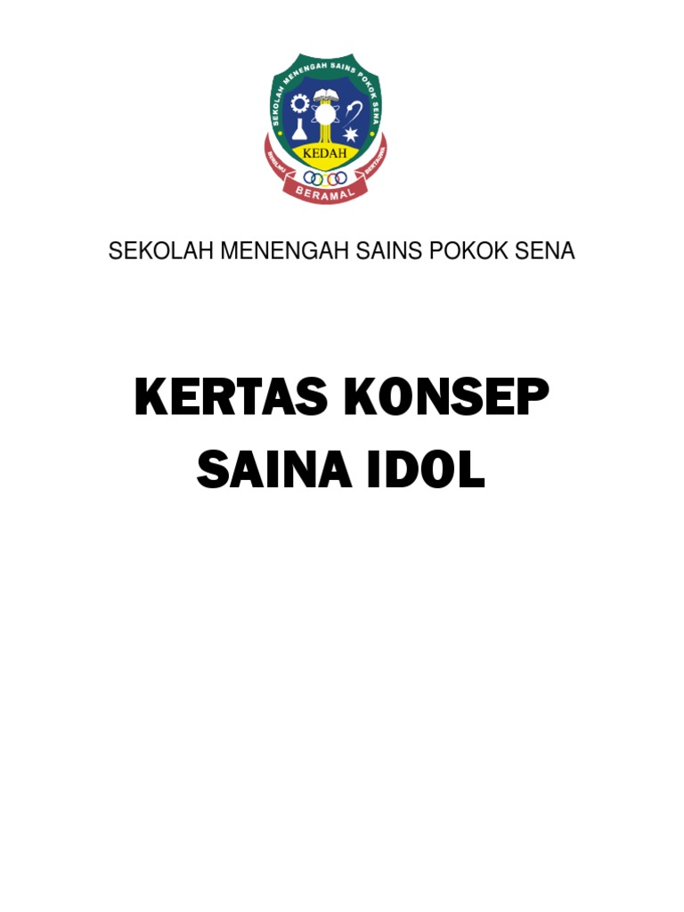 Kertas Kerja SAINA IDOL | PDF