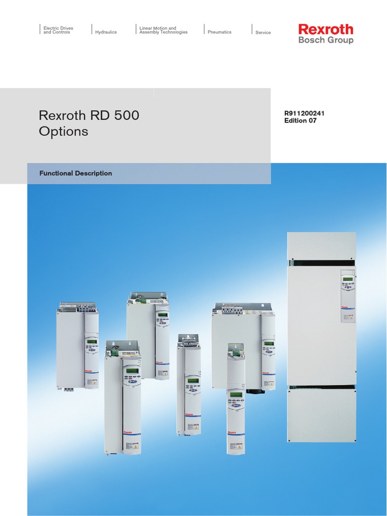 Rexroth-RD 500 Options | PDF | Parameter (Computer Programming ...