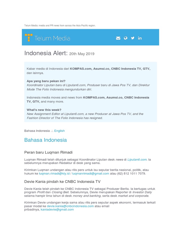 Indonesia Alert | PDF