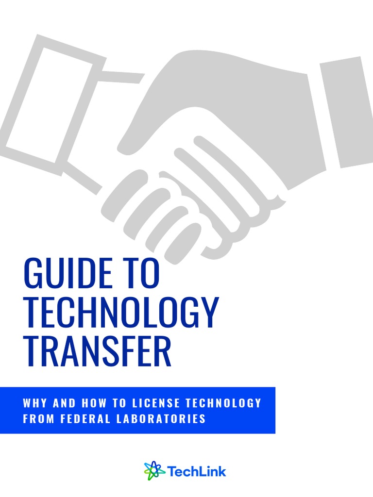 Guide To Transfer Technology | PDF | Patent Application | Patent