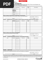IMM 5707 (Family Info. Form) | PDF | Marriage | Passport
