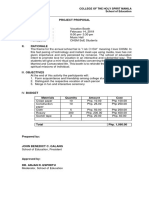 SSG Project Proposal Gift Giving | PDF | Christmas