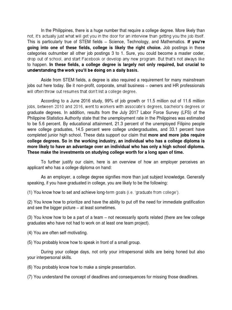 EAPP Debate | PDF | Graduate School | Undergraduate Education