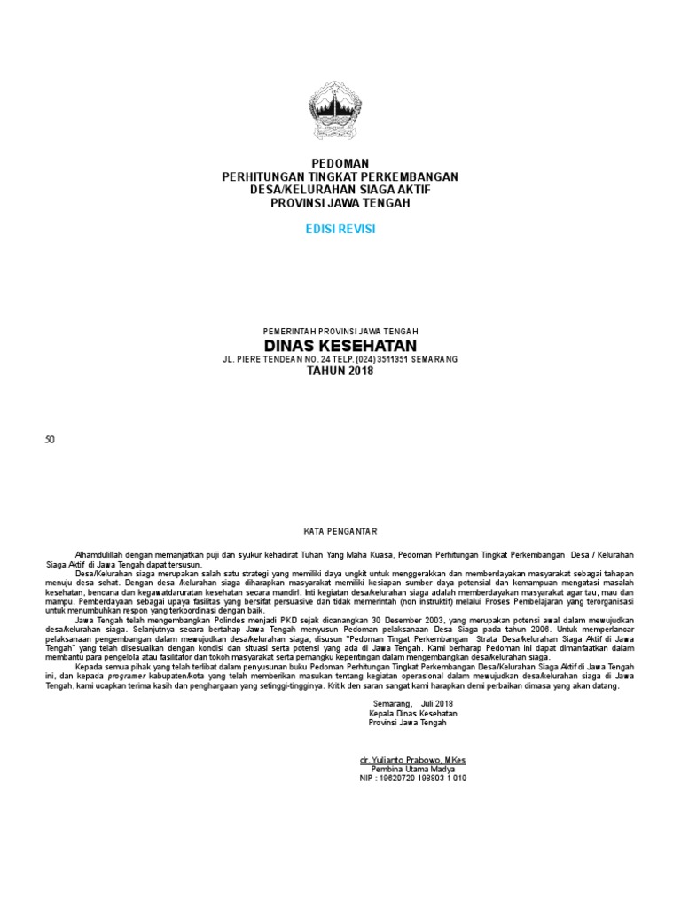 Pedoman Penentuan Strata Desa | PDF | Ilmu Sosial