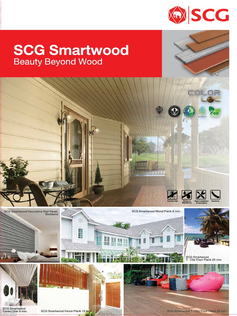 SCG Smartwood Decorative Wall Panel, Modeena | PDF