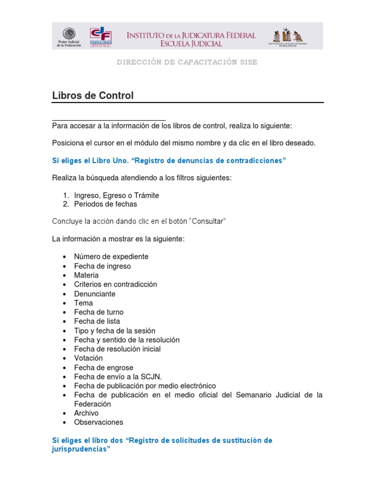 Libros de Control PDF | PDF | Política | Informática