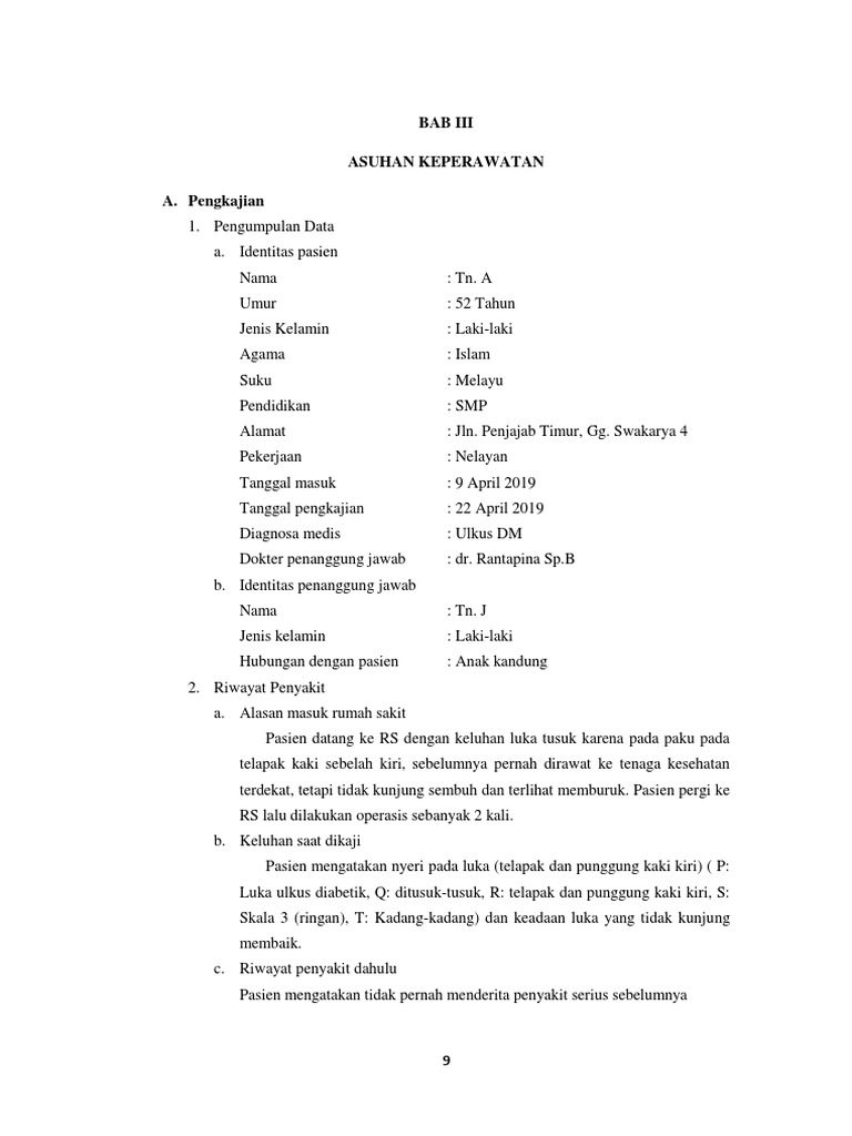 Askep Ulkus DM | PDF