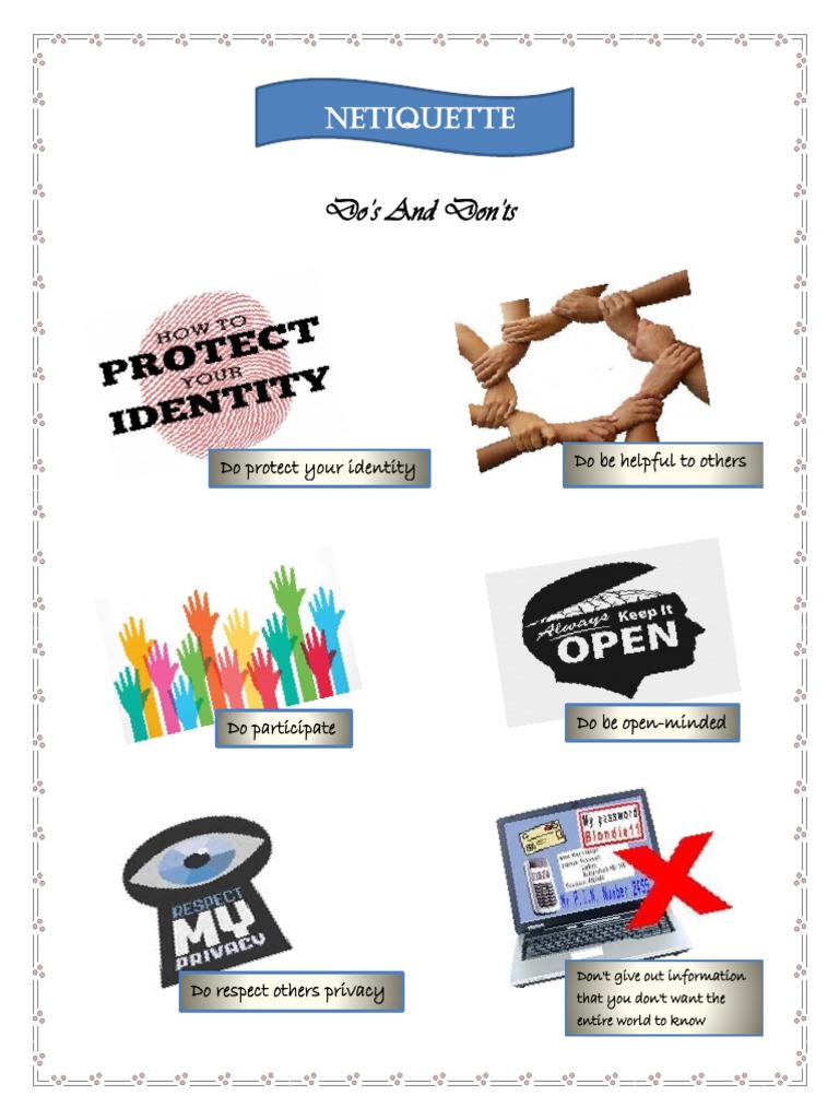 Do's and Don'ts: Netiquette | PDF