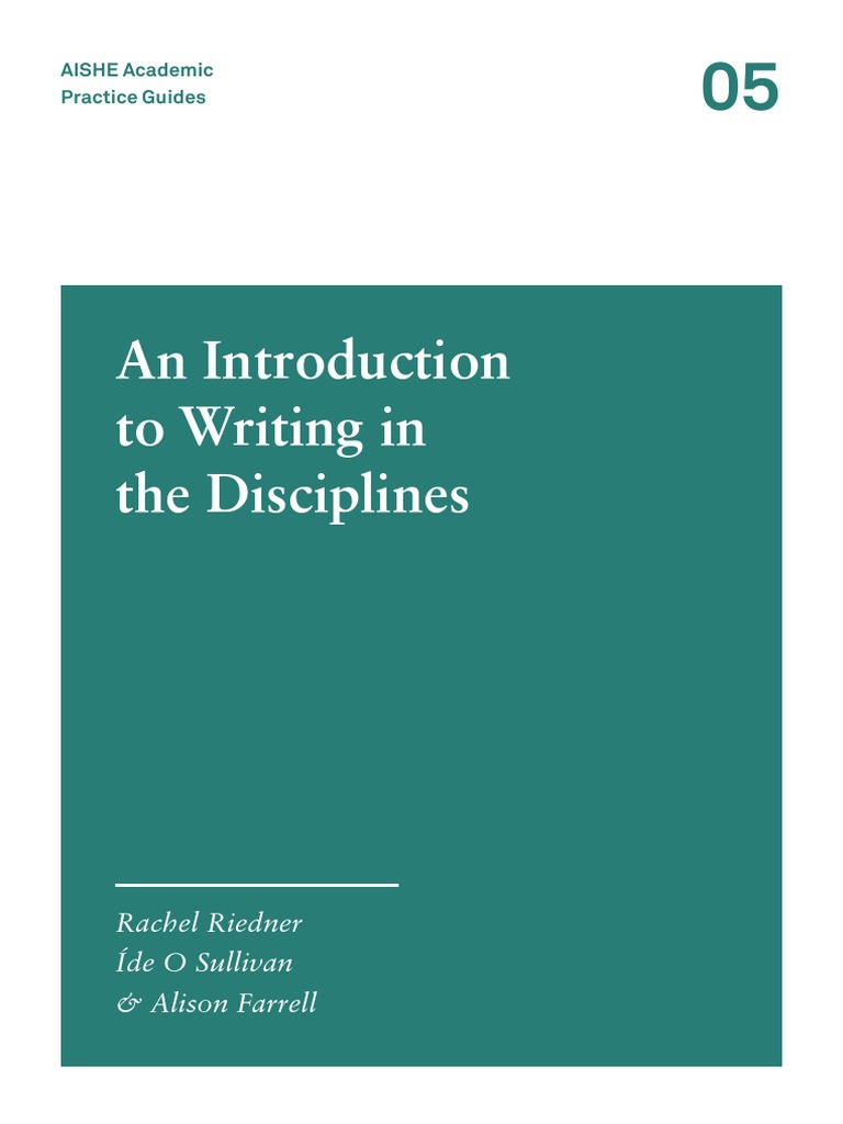 Writing in Discipline | PDF | Curriculum | Pedagogy