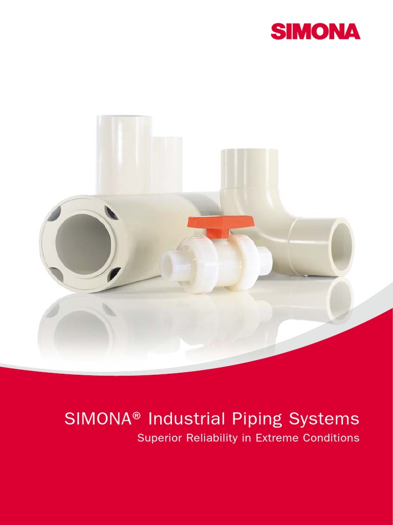 SIMONA - Industrial Piping System | PDF | Polyethylene | Pipe (Fluid ...
