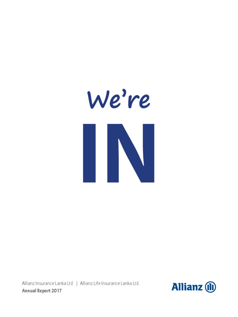 Allianz Insurance Lanka Ltd. - Allianz Life Insurance Lanka LTD | PDF ...