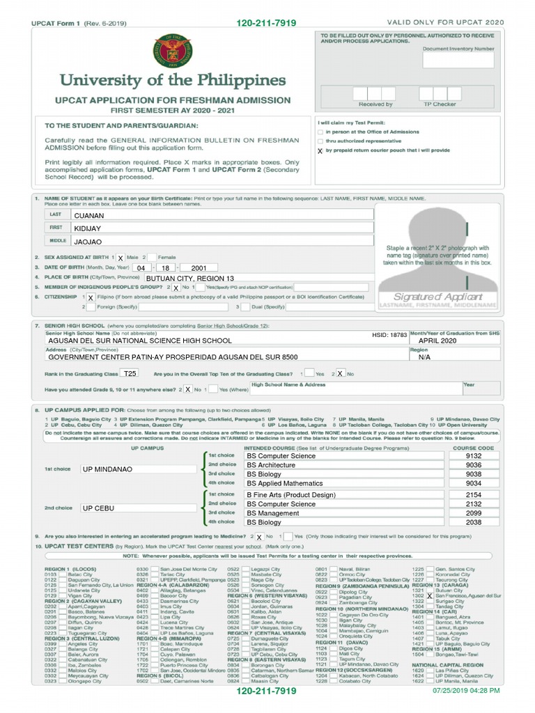 Upcat Kid | PDF | Inquiry