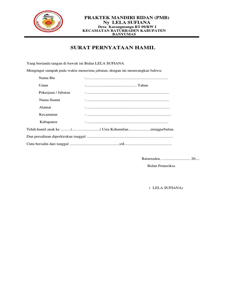 Surat Keterangan PMB | PDF