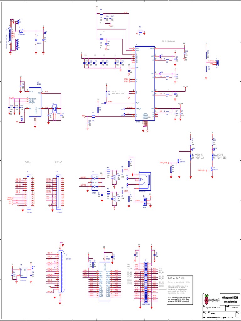 Raspberry Pi 3A Schematics | PDF
