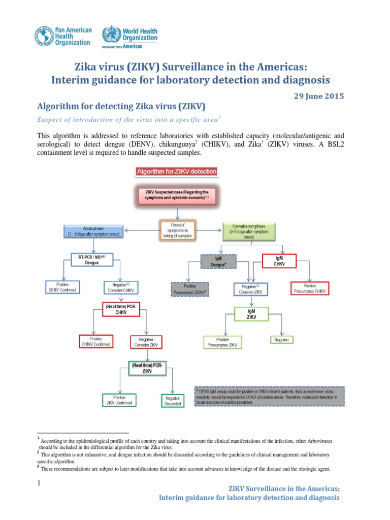 Algorithm Detecting Zikv 2015 | PDF | Zika Fever | Zika Virus
