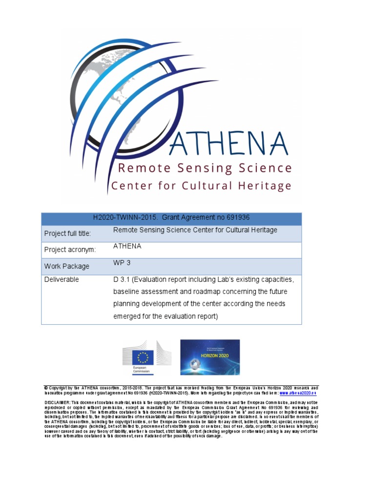 ATHENA Deliverable 3.1 PDF | PDF | Laboratories | Science