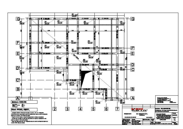 Plan Cofraj Planseu | PDF