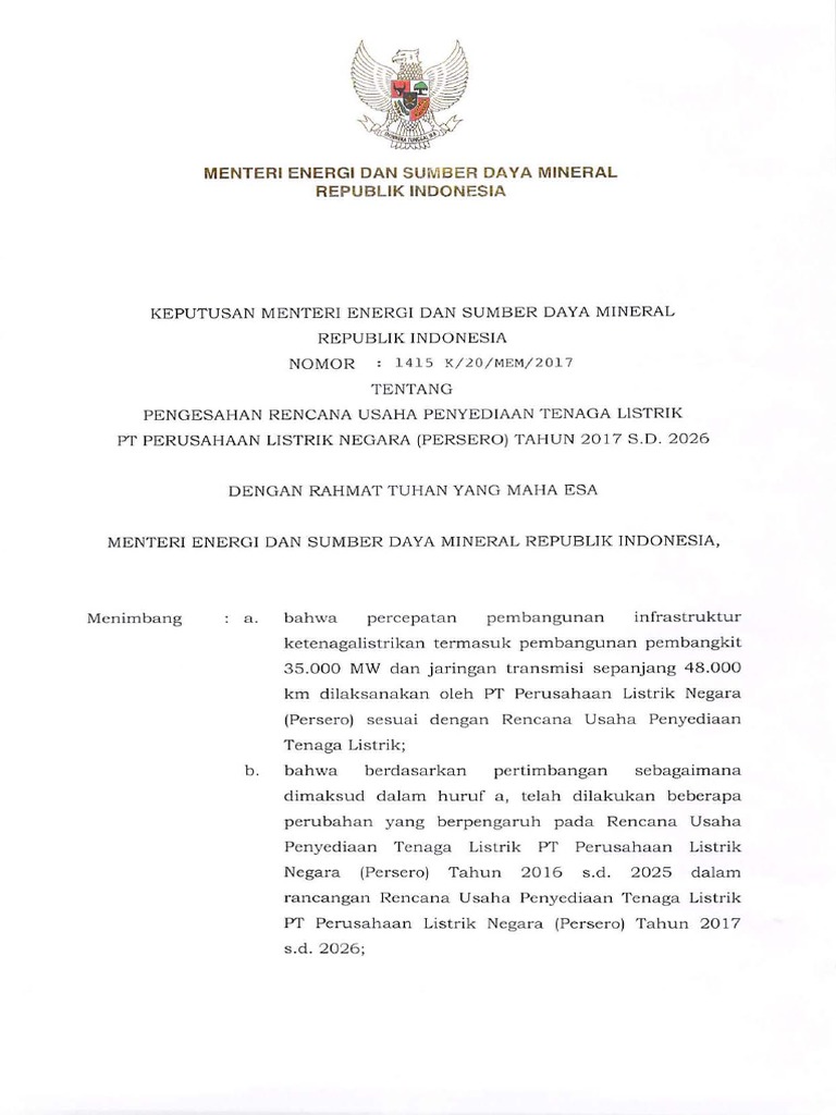 Ruptl PLN 2017-2026 | PDF