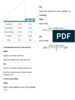 DA Form 5501 Female Body Fat Worksheet | PDF | Waist | Adipose Tissue